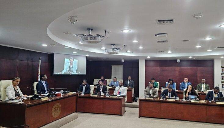 Public meeting of Parliament regarding the installation and composition ...